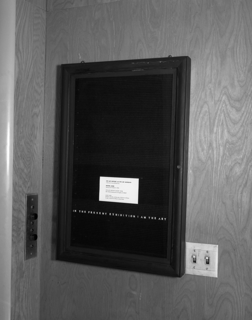 Michael Asher: There is Never Enough Time to Get Everything Said